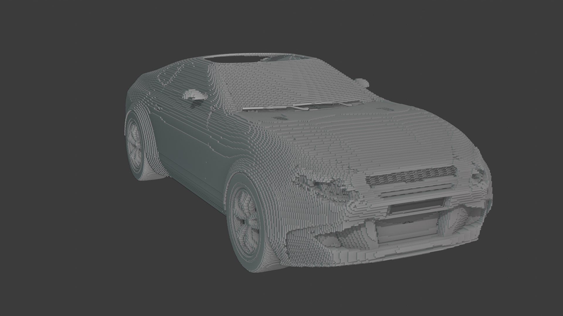 Minecraft Car 3D Model - TurboSquid 2247967