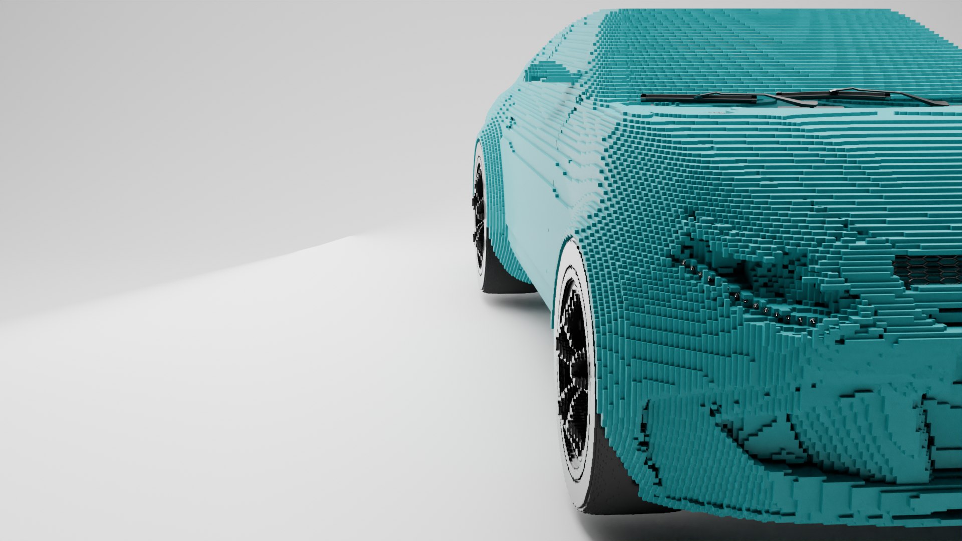 Minecraft Car 3D Model - TurboSquid 2247967
