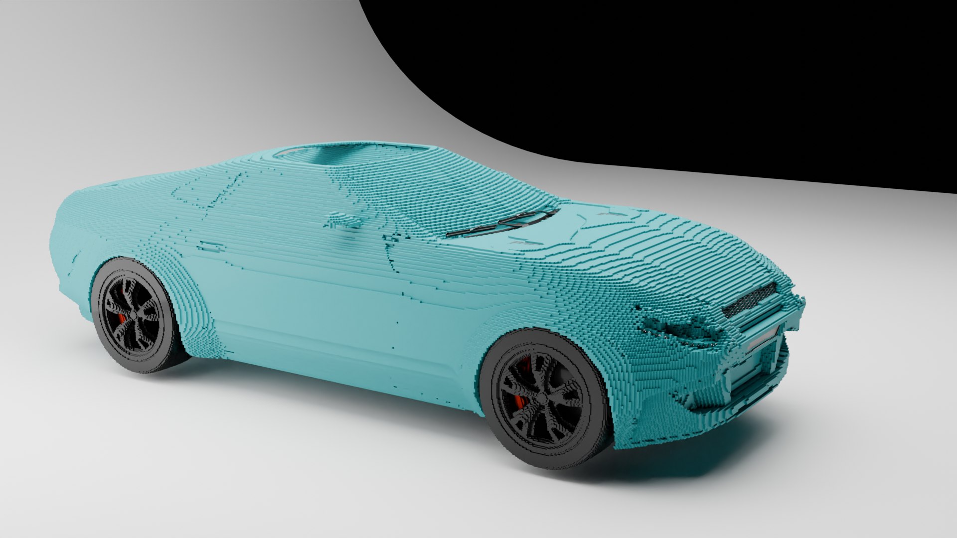 Minecraft Car 3D Model - TurboSquid 2247967