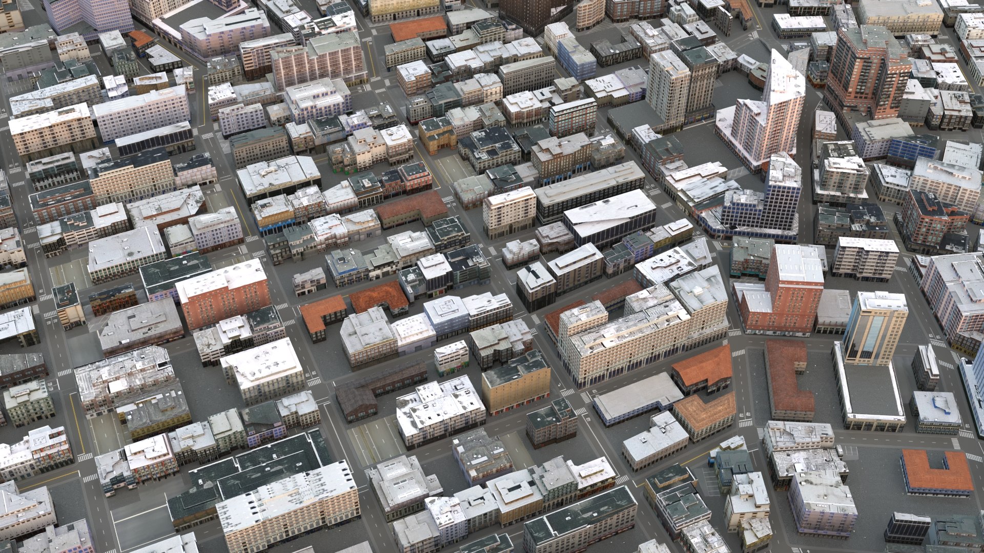 City 102 3D Model - TurboSquid 2212990