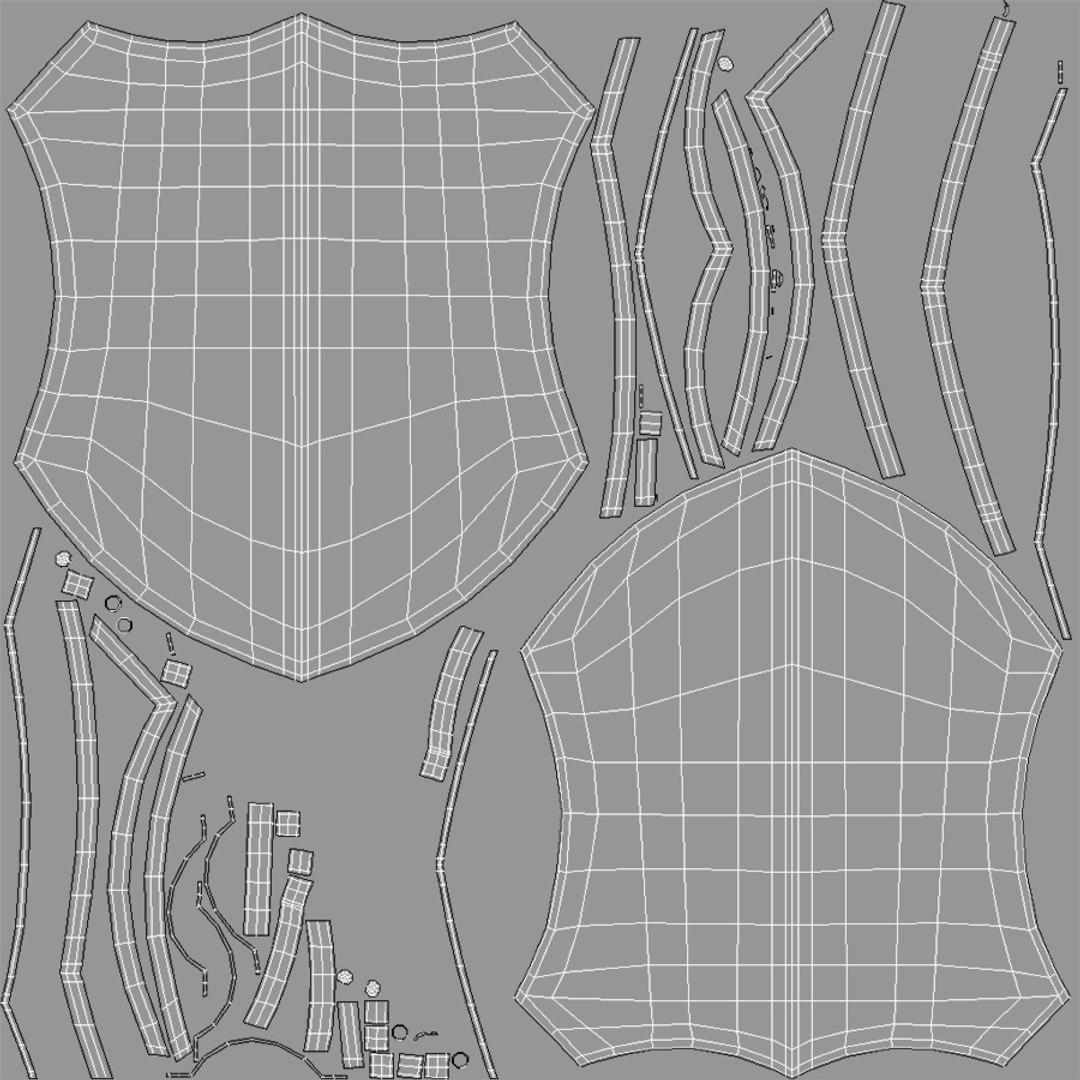 3D Shield Model - TurboSquid 2168480