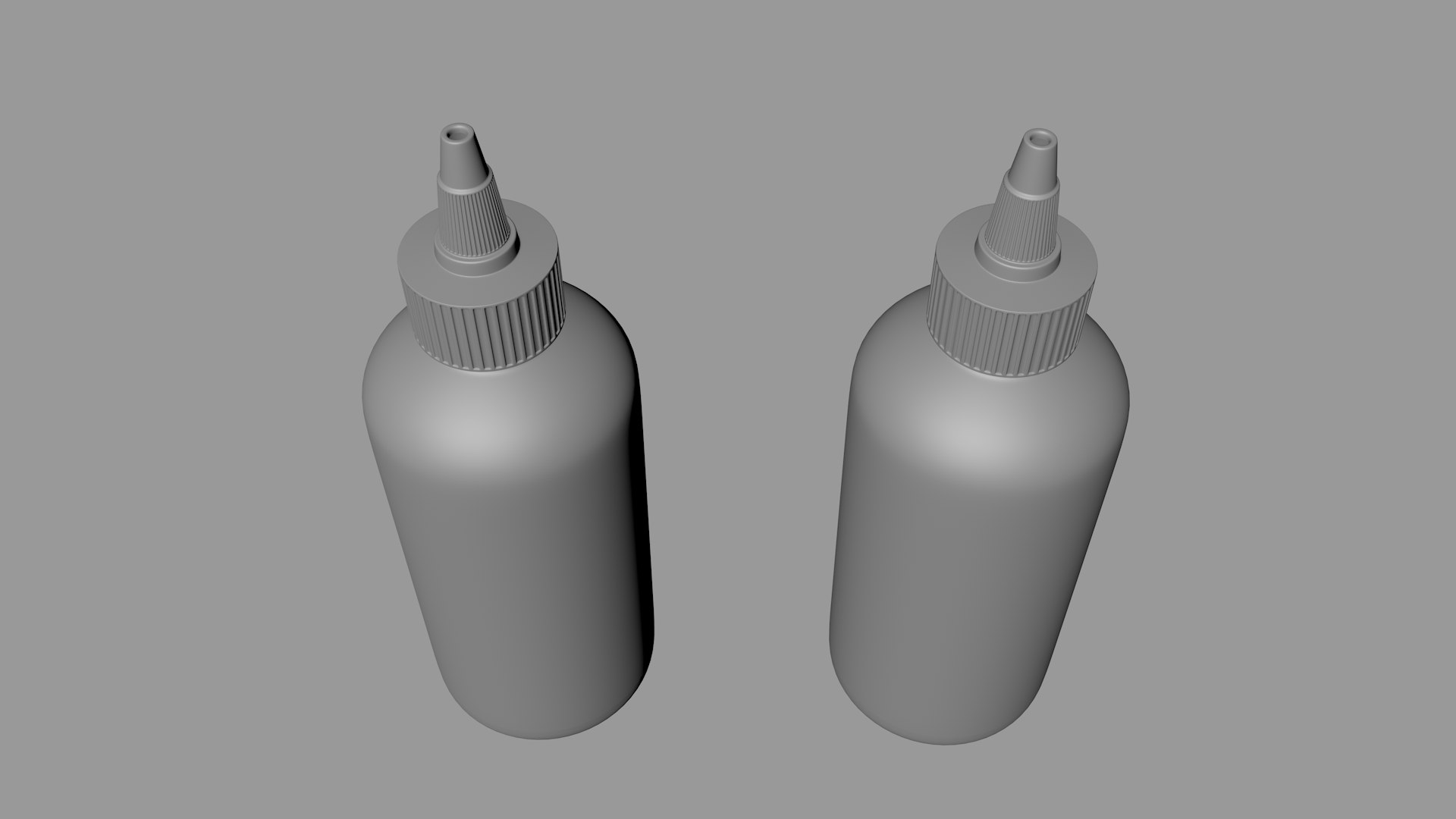 Condiment Bottles Mock-Up 3D Model - TurboSquid 1800699