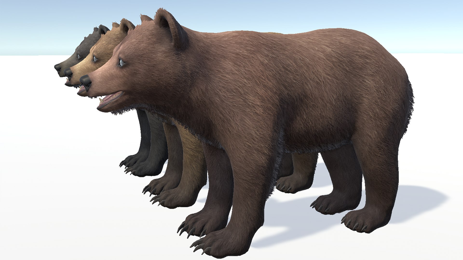 3D Bear - Cub model - TurboSquid 2104864