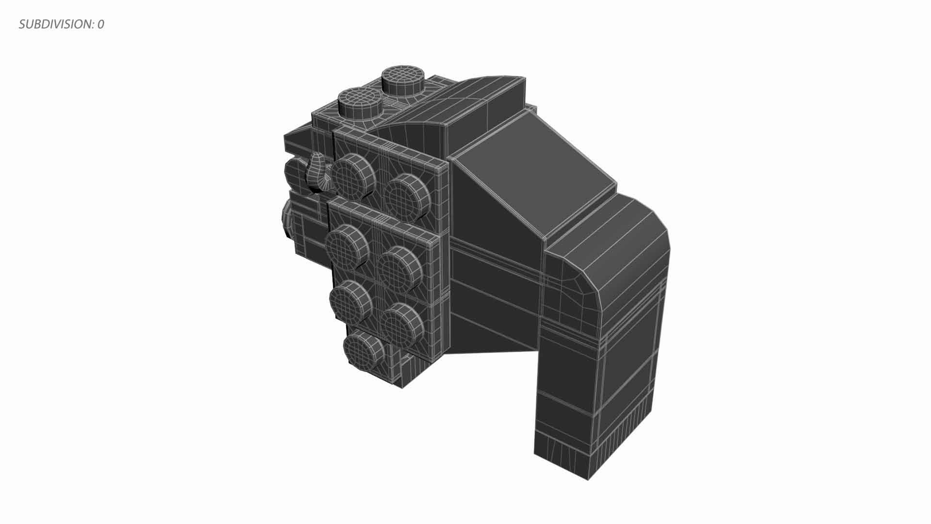 3D model Lego Buffalo Animal - TurboSquid 1784221
