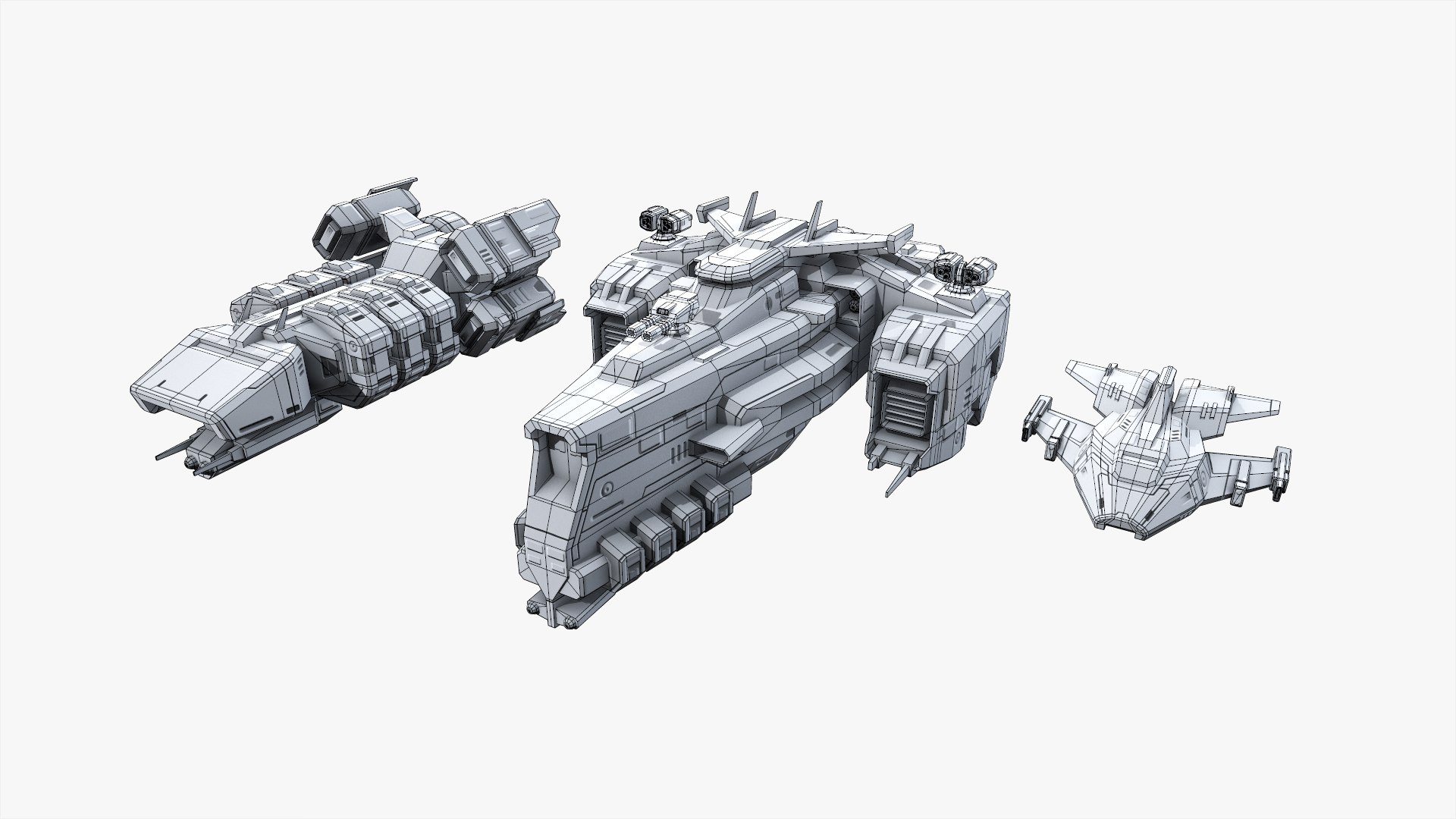 RTS Space Games Vol - 01 3D Model - TurboSquid 1722199