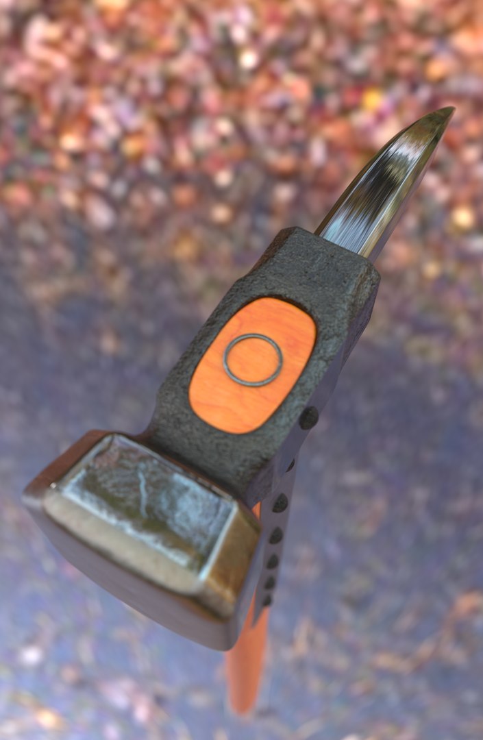 3D Model Medieval Warpick Pick - TurboSquid 1569410