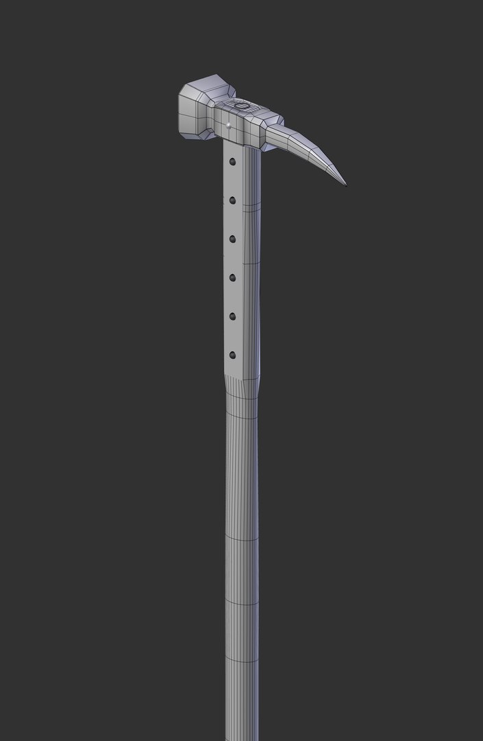 3D Model Medieval Warpick Pick - TurboSquid 1569410