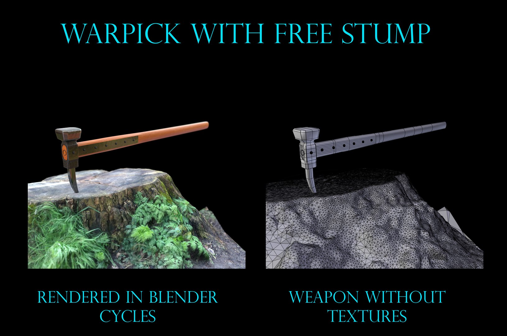 3D Model Medieval Warpick Pick - TurboSquid 1569410
