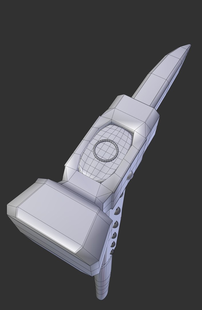 3D Model Medieval Warpick Pick - TurboSquid 1569410