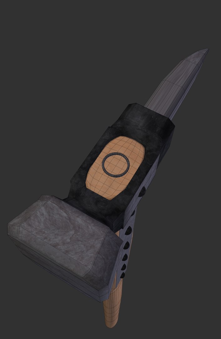 3D Model Medieval Warpick Pick - TurboSquid 1569410