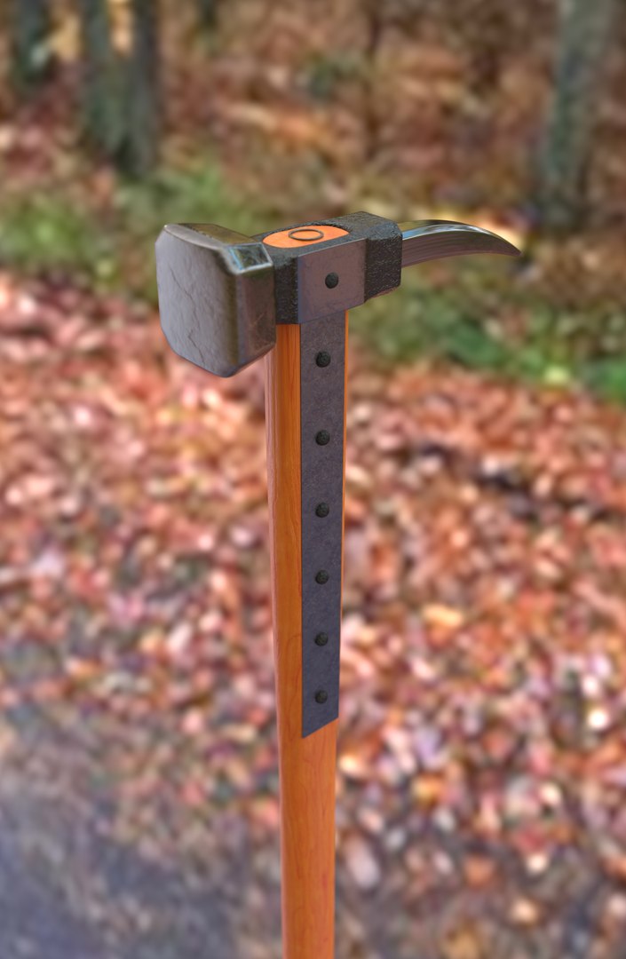 3D Model Medieval Warpick Pick - TurboSquid 1569410