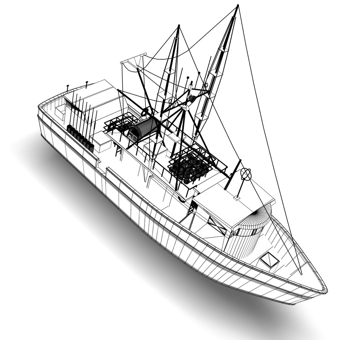 Sandy Dory Longline Vessel 3ds