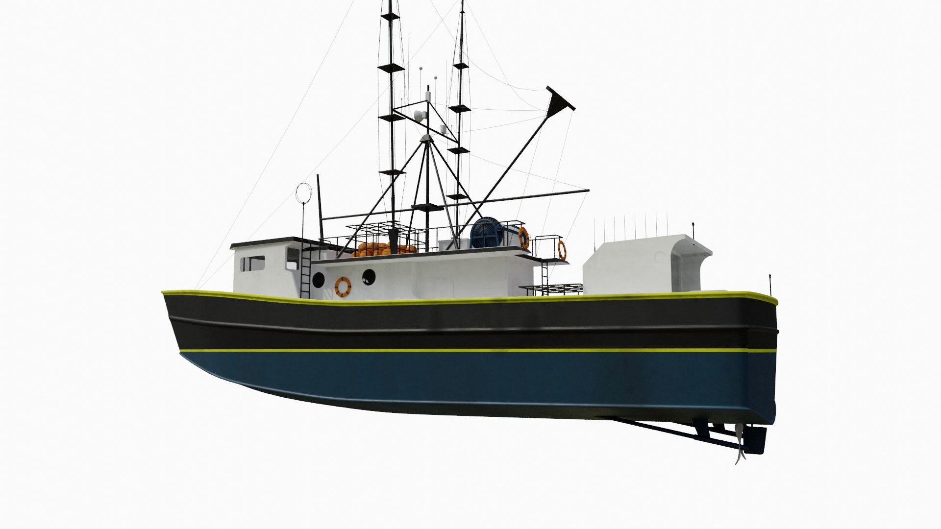 Sandy Dory Longline Vessel 3ds