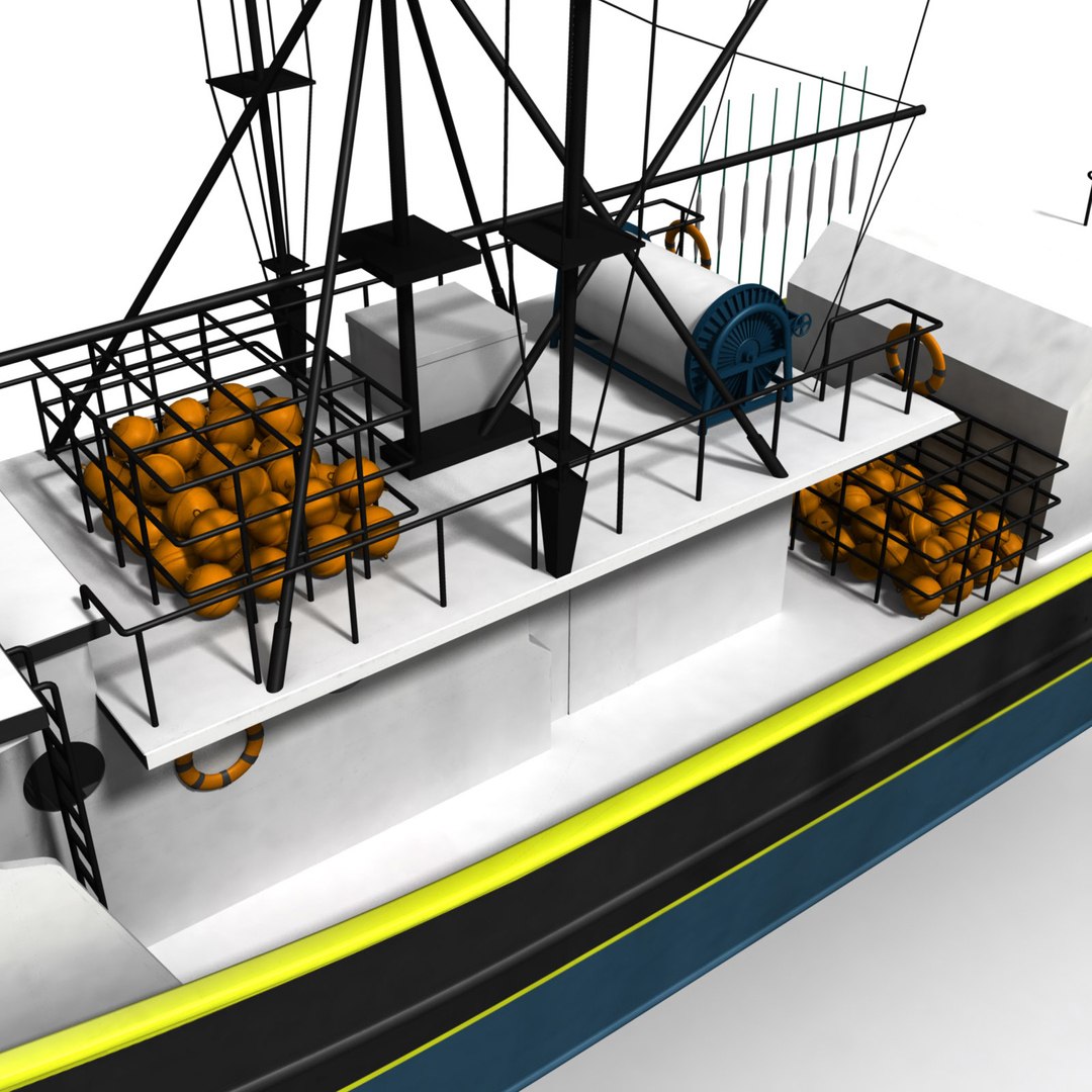 Sandy Dory Longline Vessel 3ds