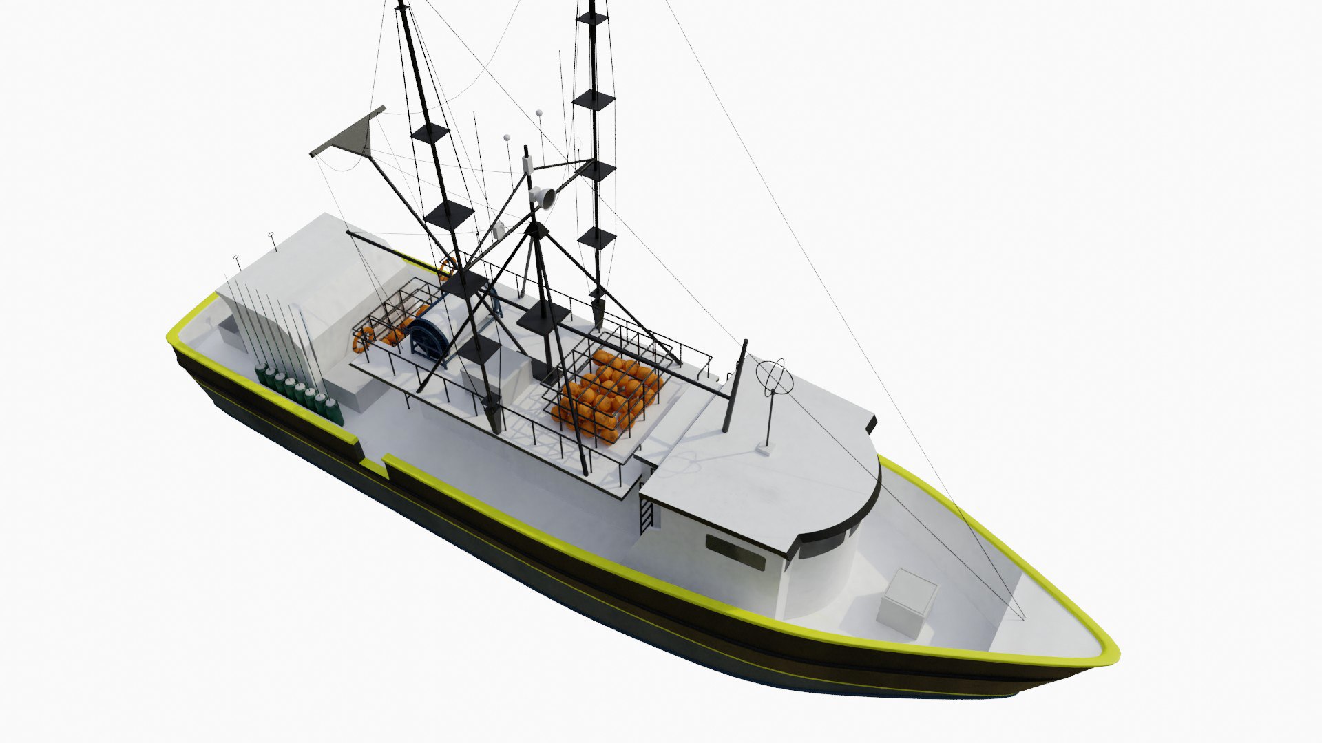 Sandy Dory Longline Vessel 3ds