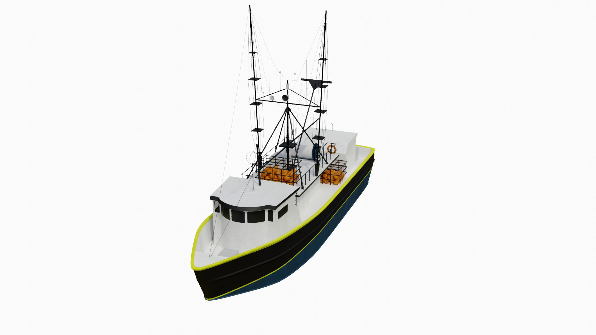 Sandy Dory Longline Vessel 3ds
