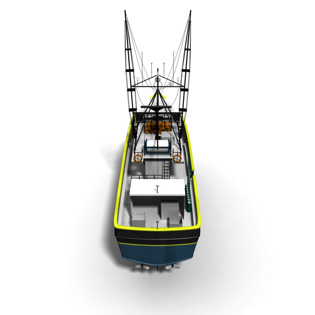 Sandy Dory Longline Vessel 3ds
