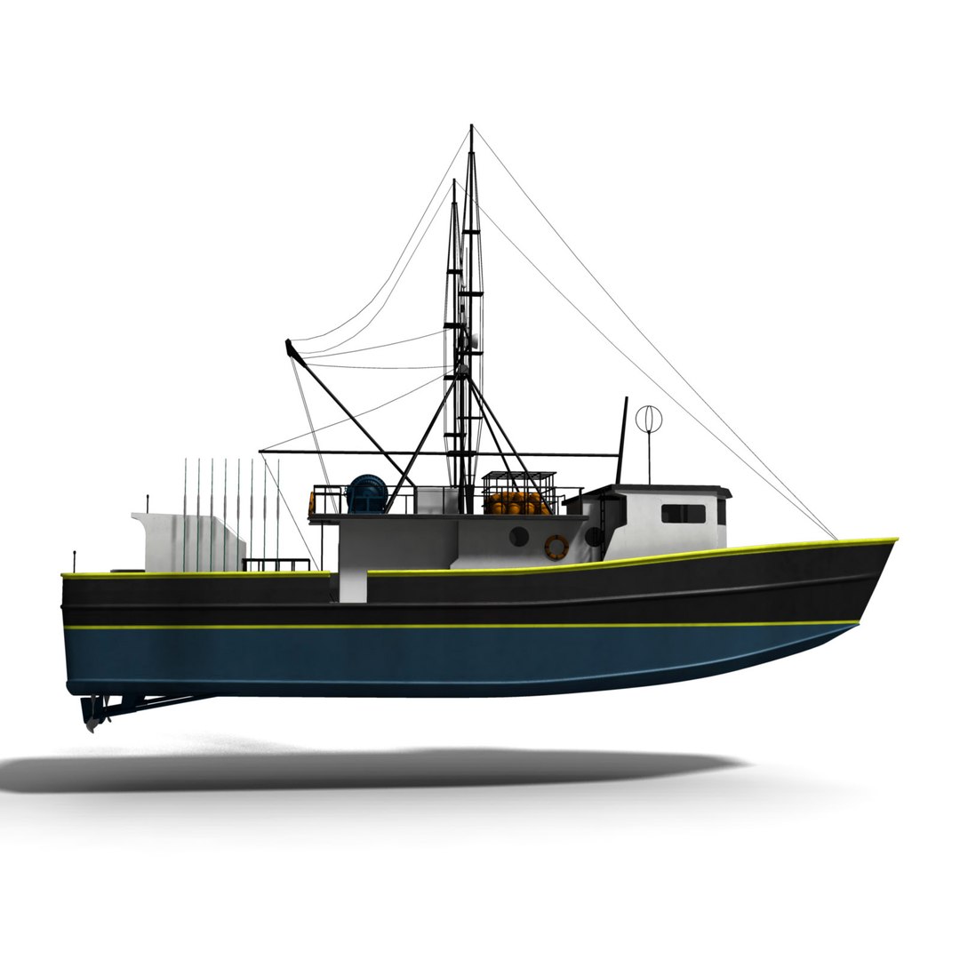 Sandy Dory Longline Vessel 3ds