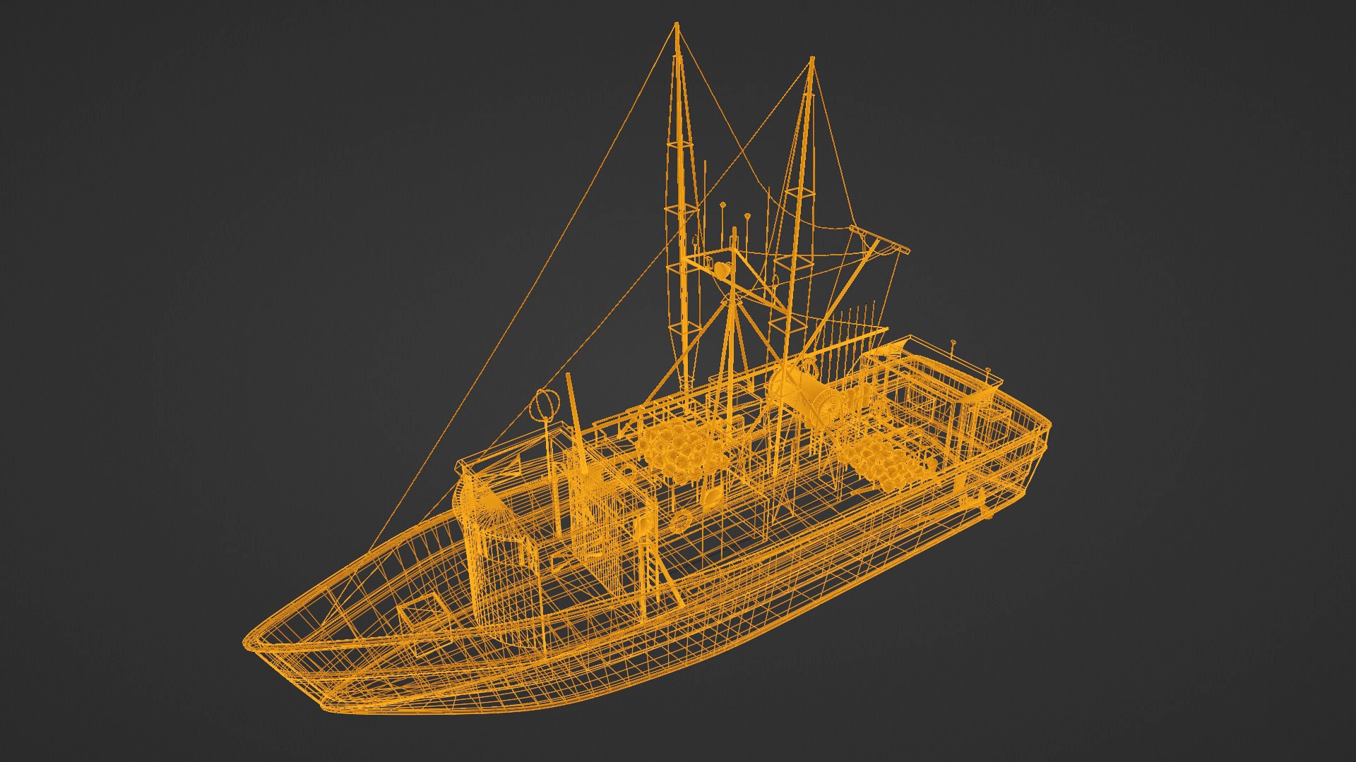 Sandy Dory Longline Vessel 3ds