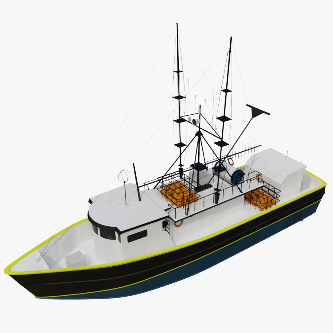 Sandy Dory Longline Vessel 3ds