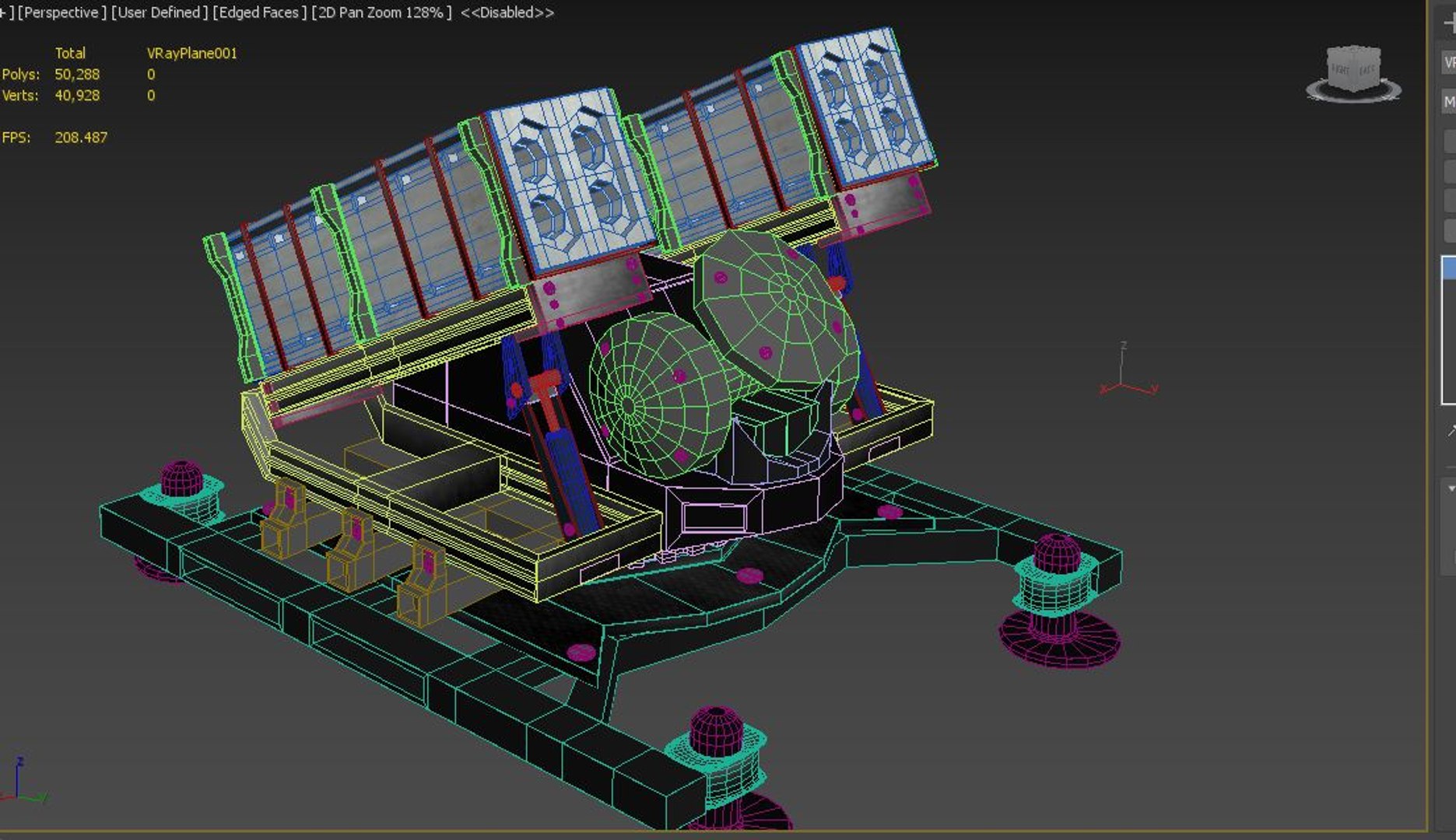 Rolling Launcher Model - TurboSquid 1554086