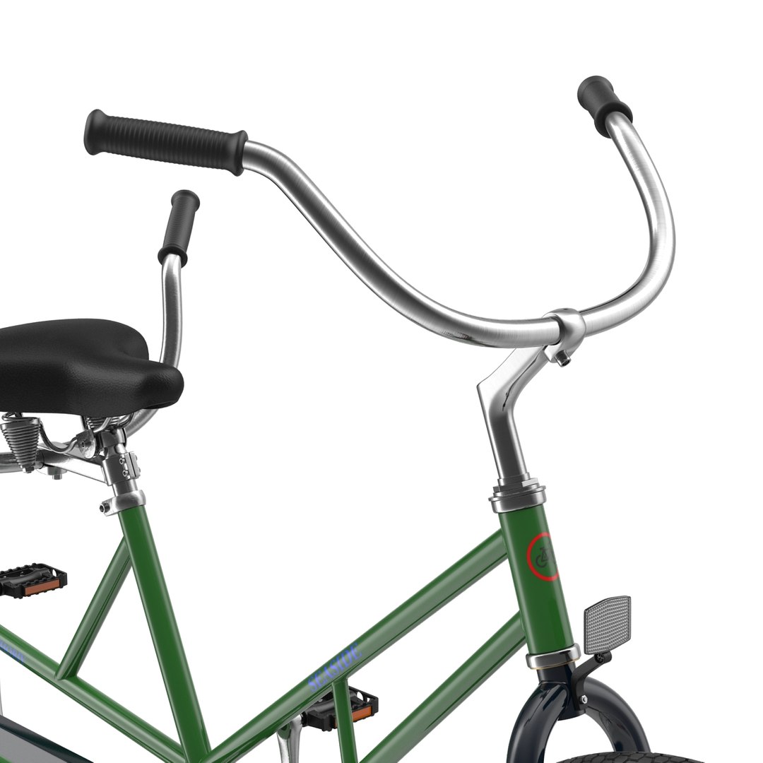 Ma Retro Bicycle Built Rigged