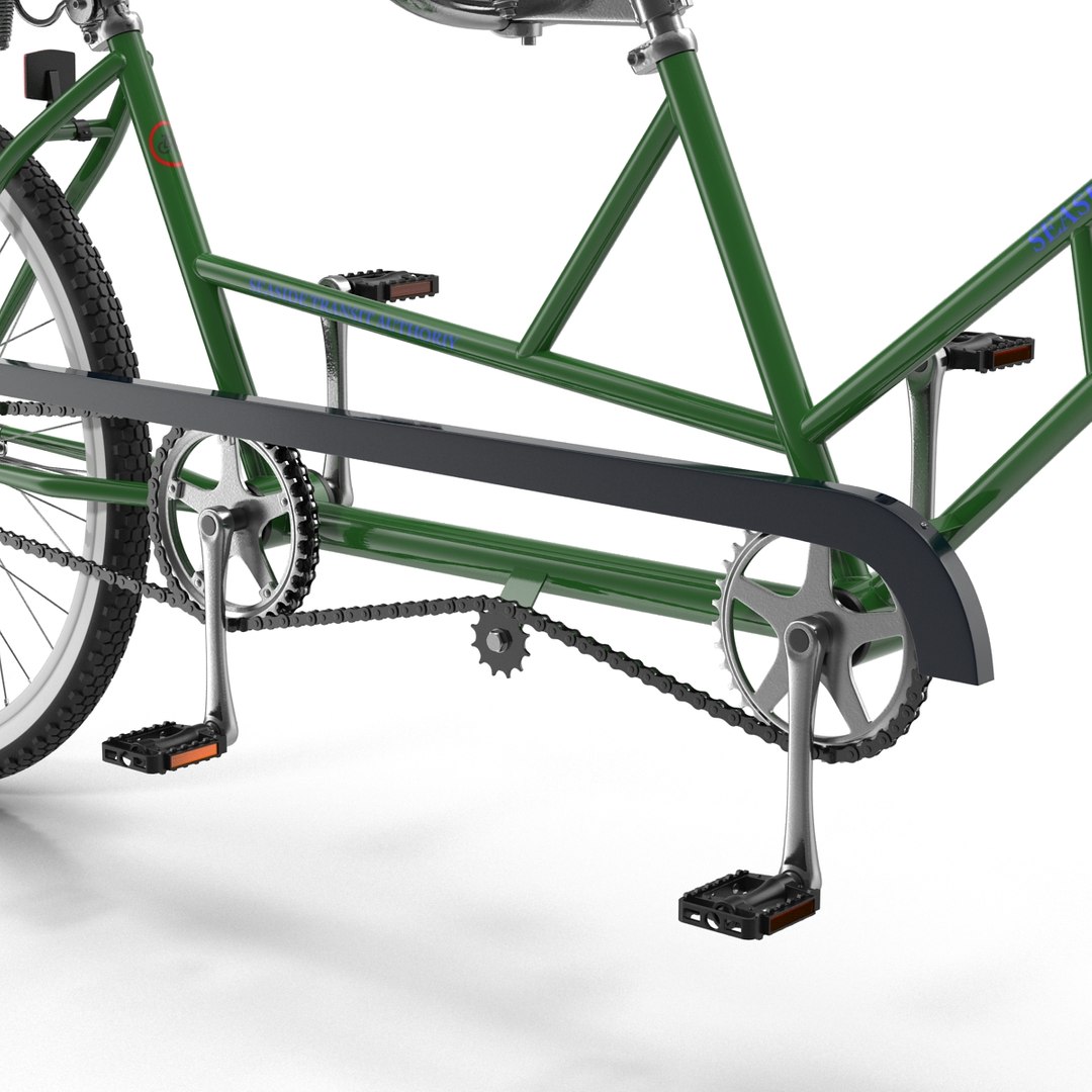 Ma Retro Bicycle Built Rigged