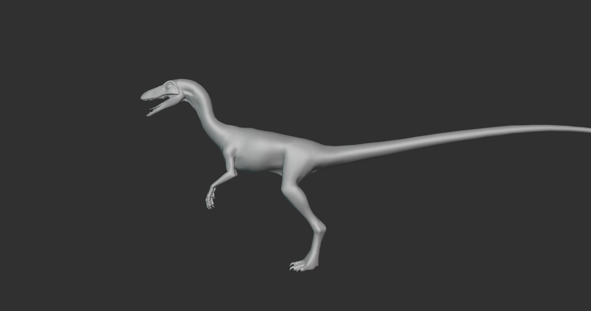 Segisaurus Basemesh Low Poly 3D model - TurboSquid 1995184