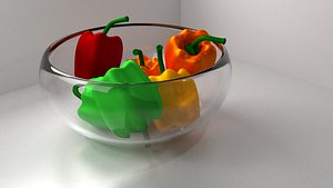 Bell Peppers Blender Models for Download | TurboSquid