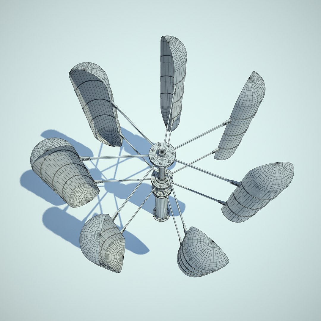 3d Model Wind Turbine