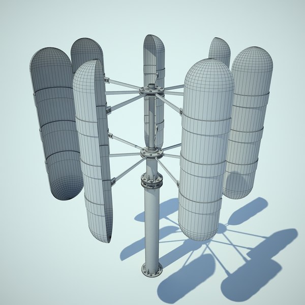 3d model wind turbine