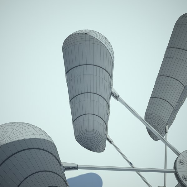 3d model wind turbine