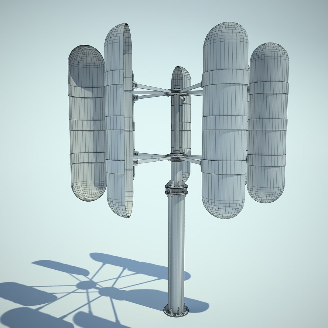 3d Model Wind Turbine