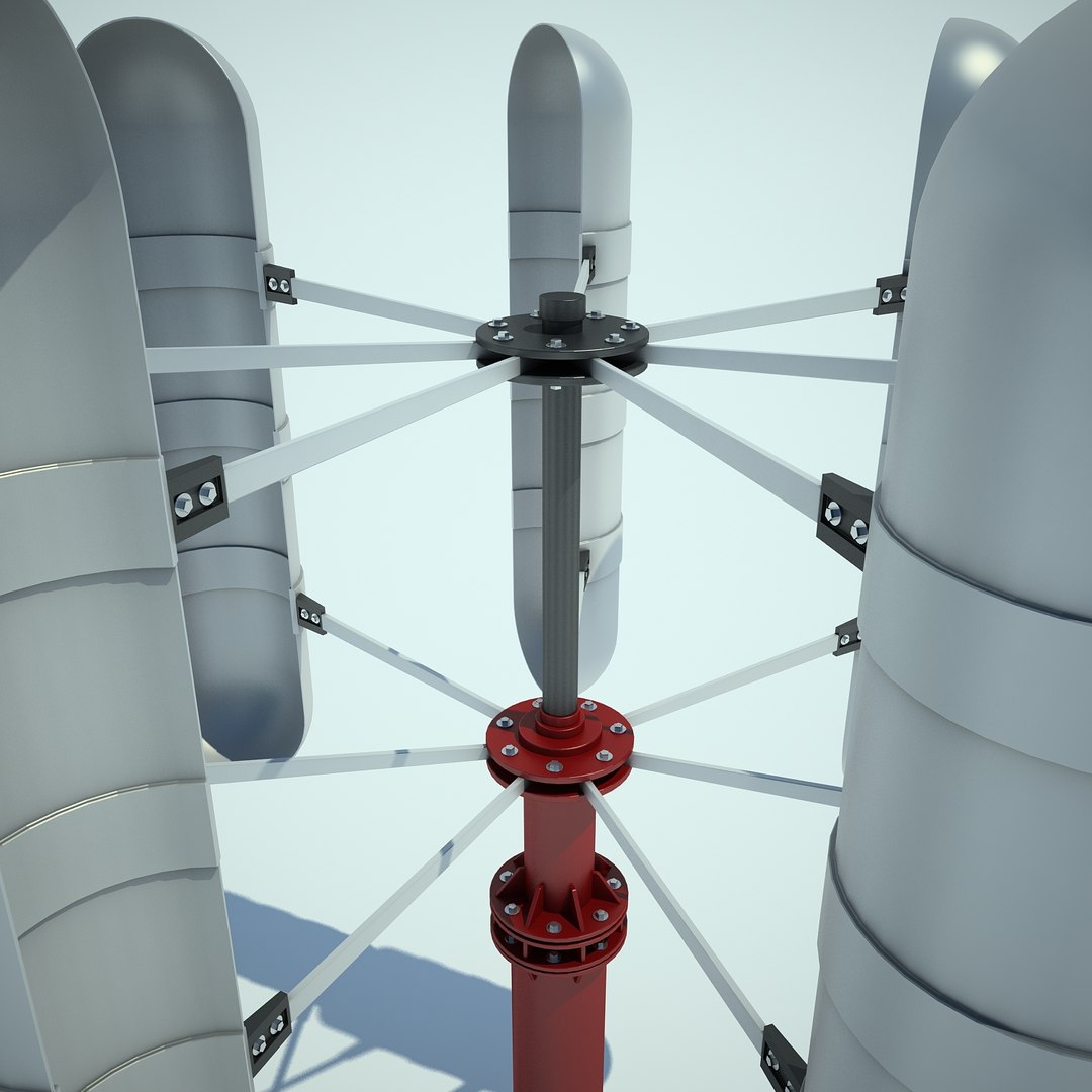 3d Model Wind Turbine
