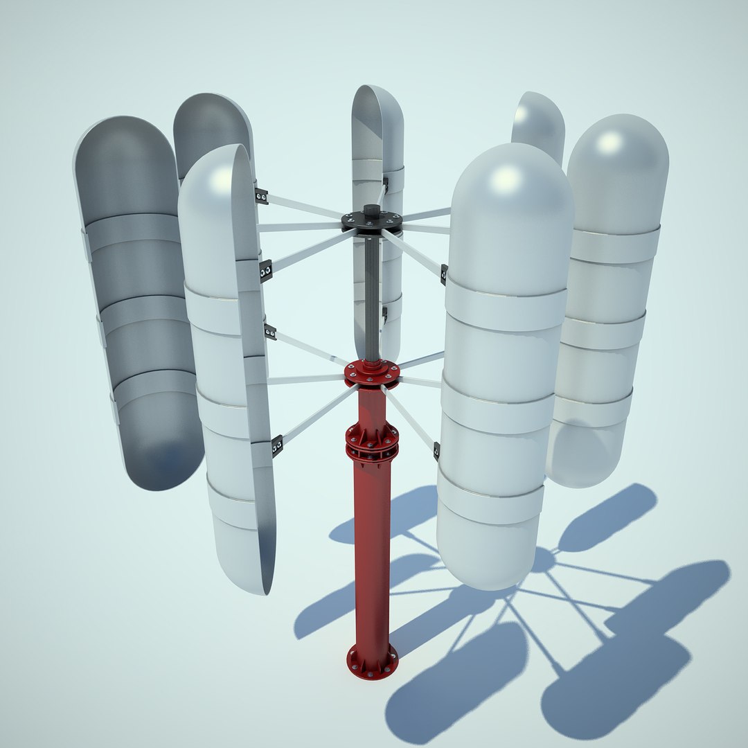 3d Model Wind Turbine