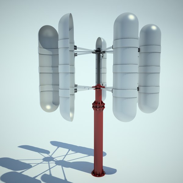 3d model wind turbine