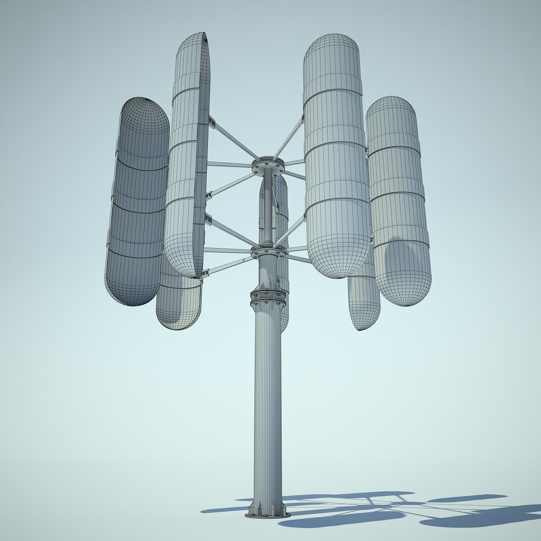 3d Model Wind Turbine