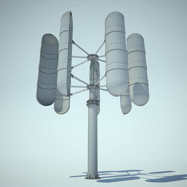 3d model wind turbine
