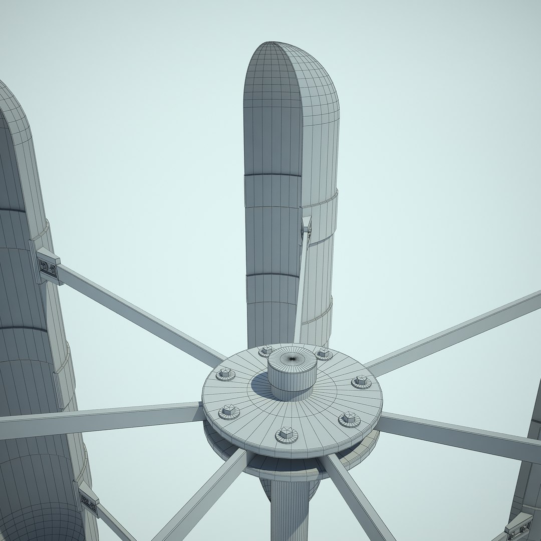 3d Model Wind Turbine