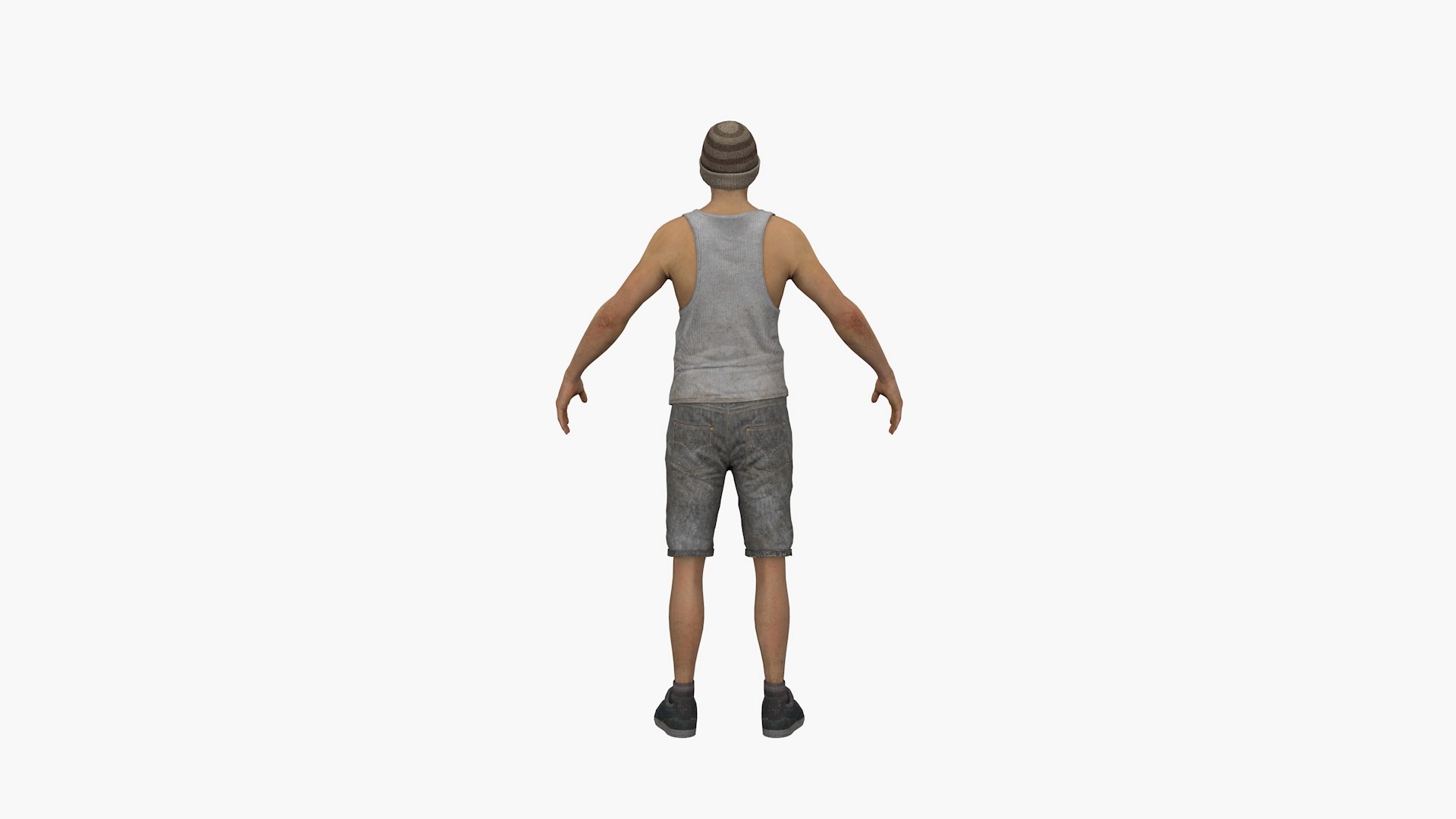 Civilian Man V2 3D Model - TurboSquid 2081643
