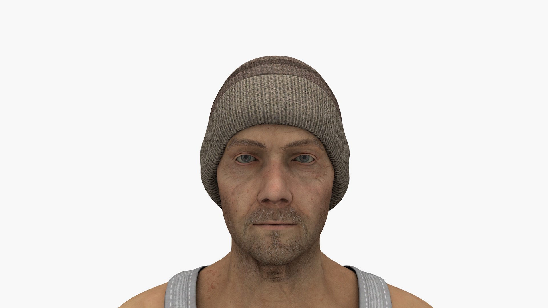 Civilian Man V2 3D Model - TurboSquid 2081643