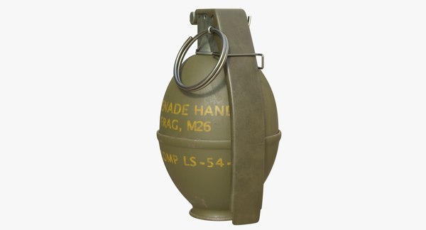 3D realistic m-26 01 model - TurboSquid 1250473