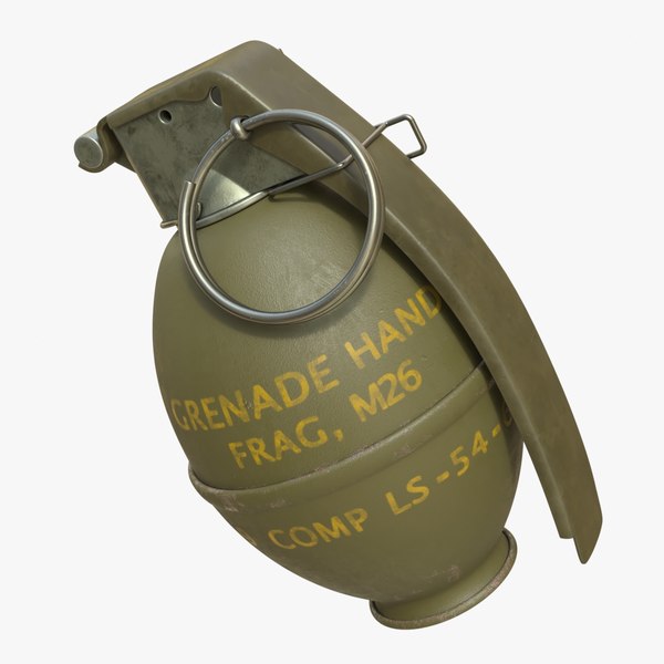 3D realistic m-26 01 model - TurboSquid 1250473