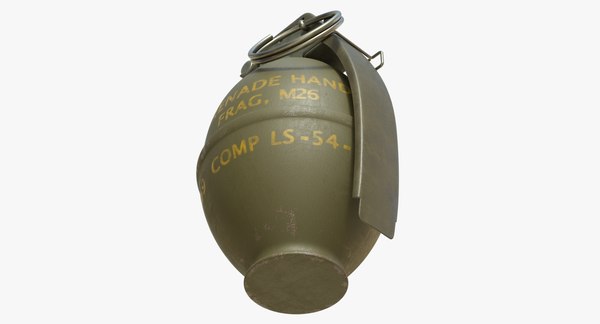 3D realistic m-26 01 model - TurboSquid 1250473