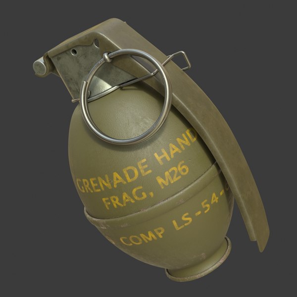 3D realistic m-26 01 model - TurboSquid 1250473