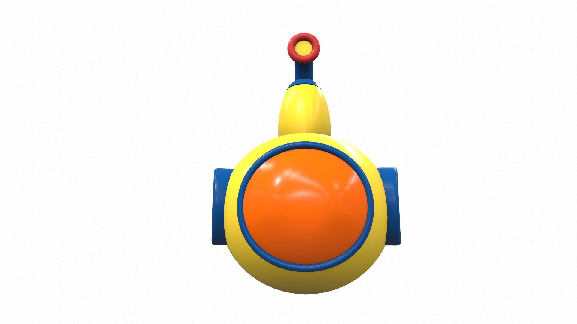 3D Plastic baby toy submarine 2 model - TurboSquid 2109214