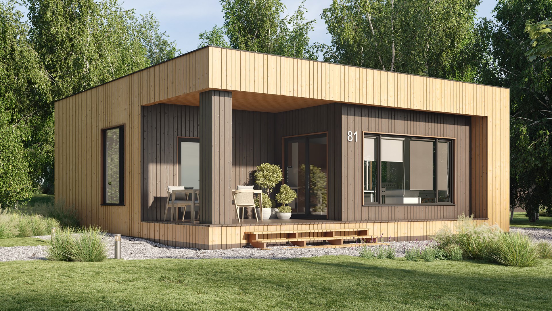 Simple Modular House 1 3D Model - TurboSquid 1882884