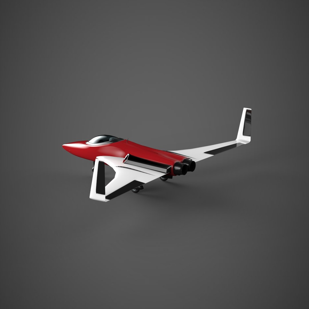 Jet plane model - TurboSquid 1388390