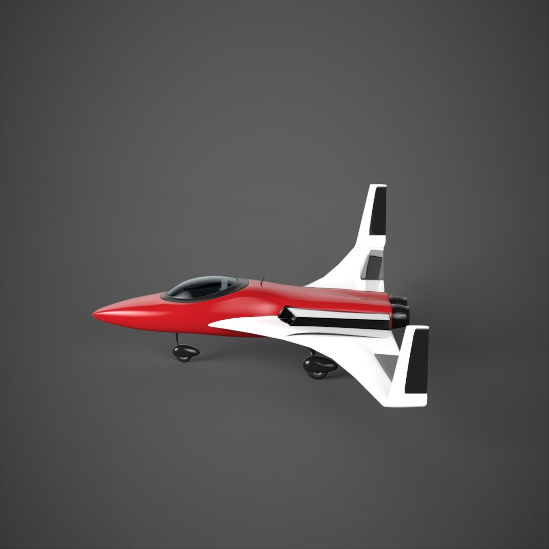 Jet plane model - TurboSquid 1388390