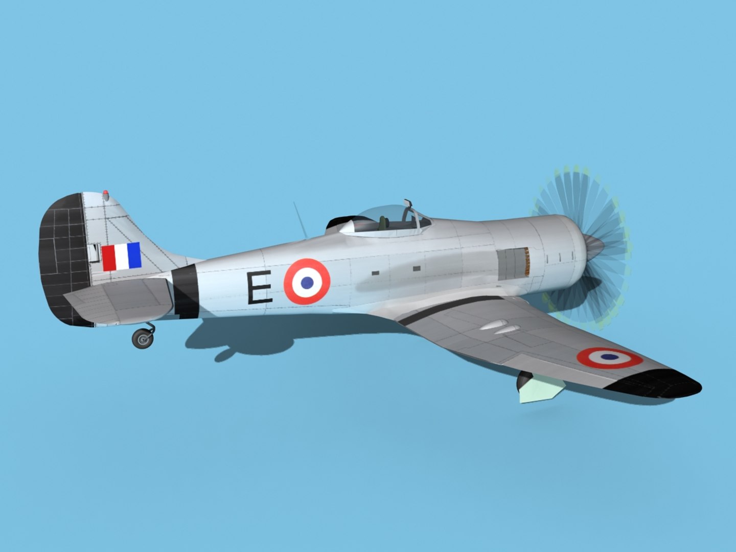 Propeller Hawker Tempest Model - TurboSquid 1489310